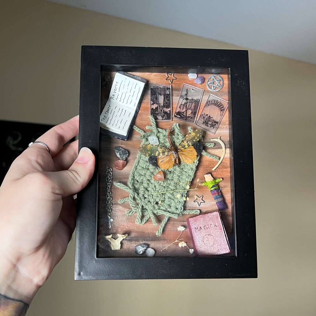 Tarot Bug Shadowbox - Etsy