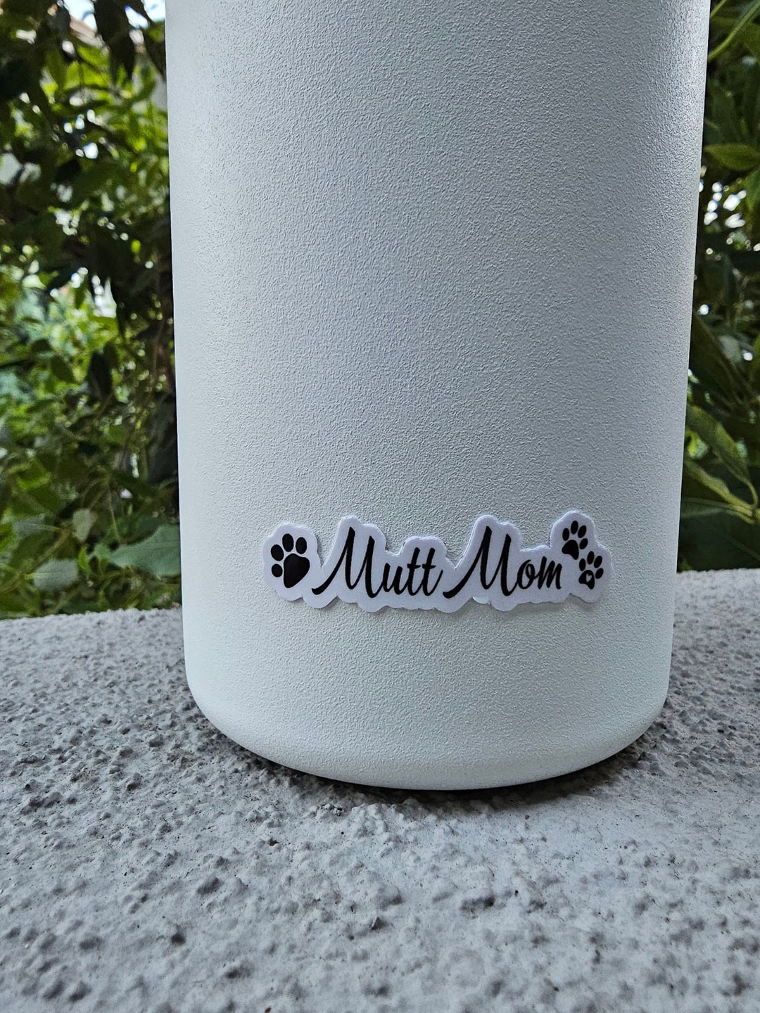 Mutt Mom 2 Waterproof Sticker Mutt Sticker Dog - Etsy