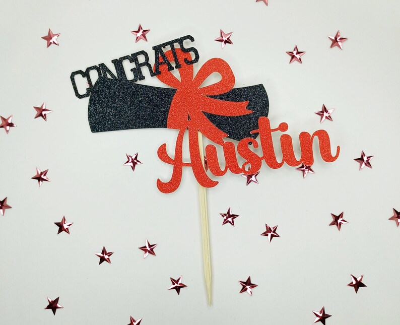 Personalized Graduation Topper | Custom Graduation Topper | Grad ...