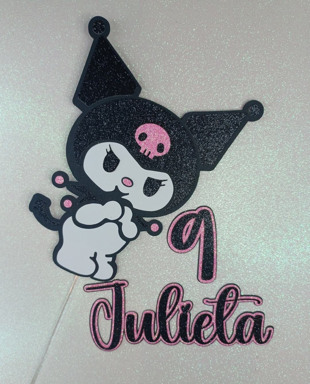 Kuromi Cake Topper | Kuromi Topper | Cupcake Topper | Birthday Cake ...