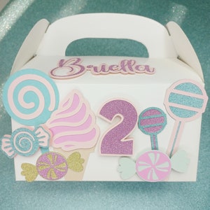 Ice Cream Favor Box | Candy Land Treat Box | Colorful Candy Box | Ice ...
