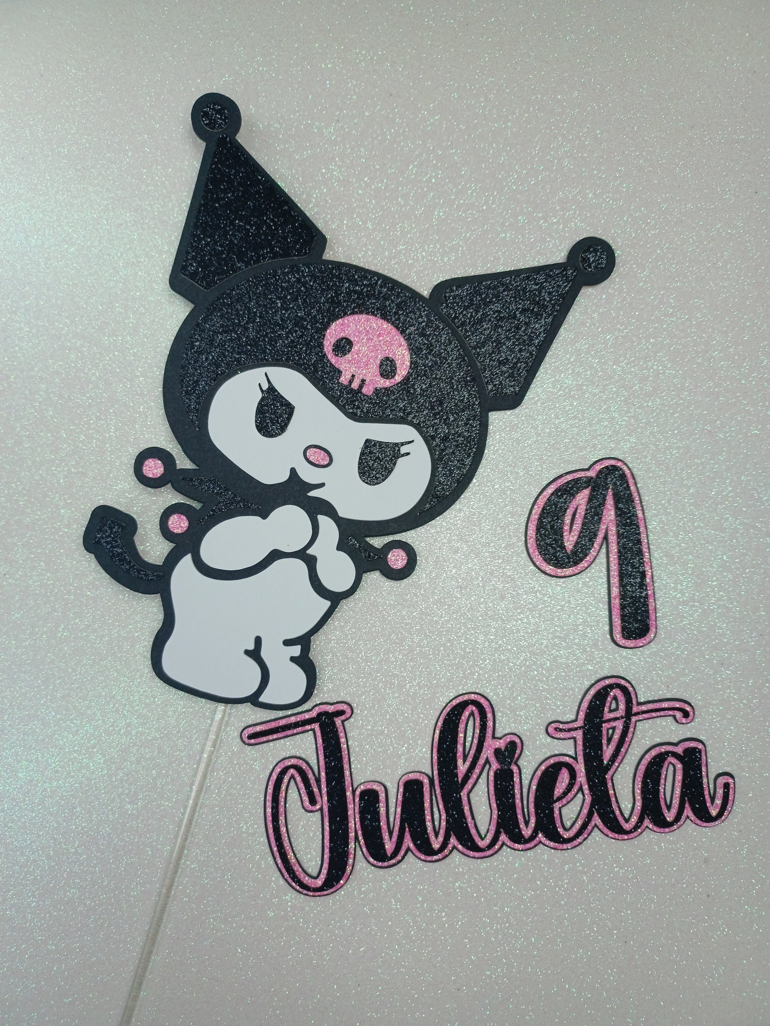 Kuromi Cake Topper | Kuromi Topper | Cupcake Topper | Birthday Cake ...
