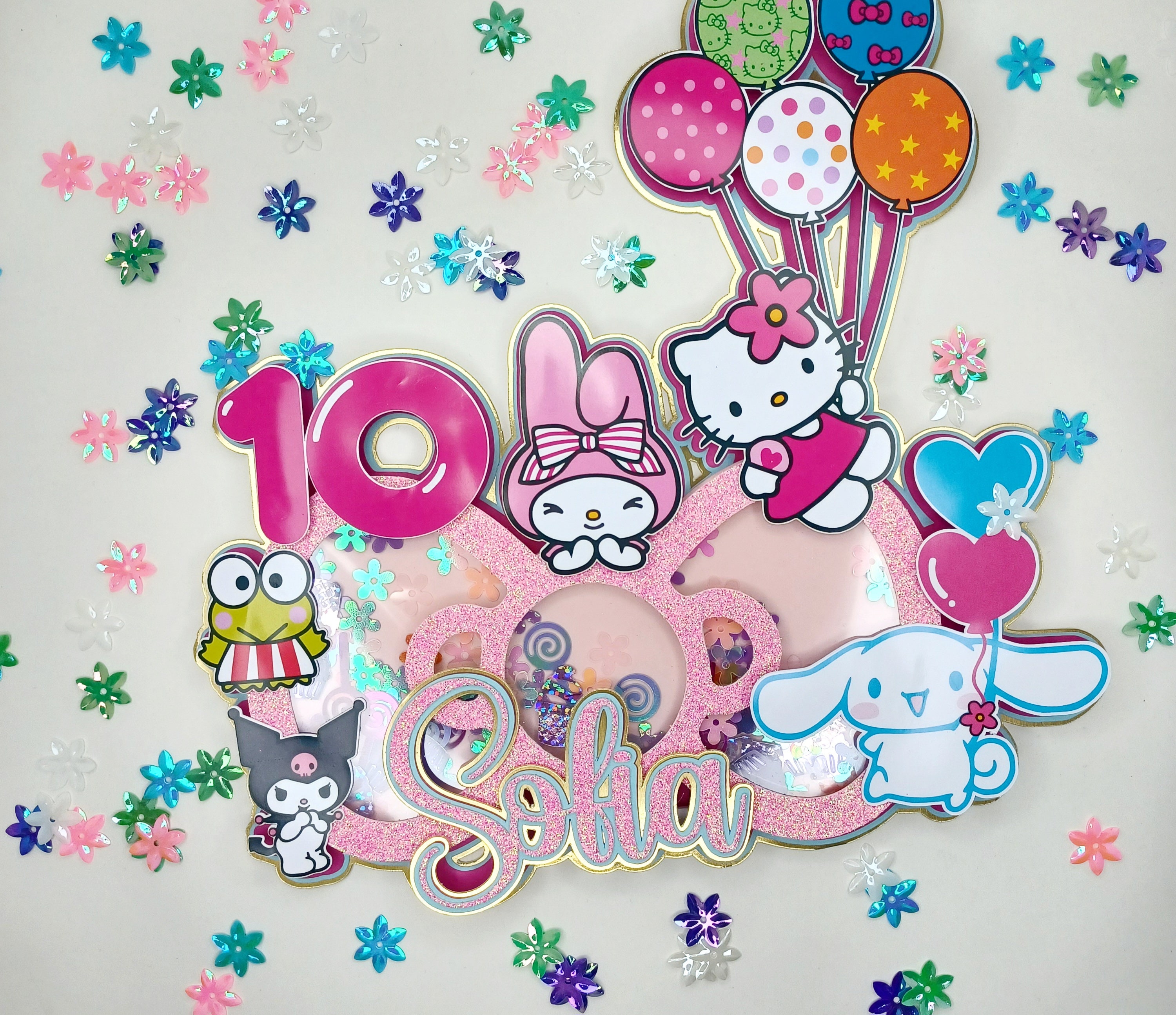 Shaker Cake Topper | Cinna Bunny Cake Topper | Cupcake Topper ...