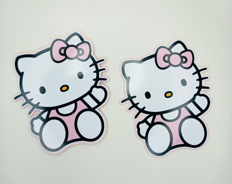 Pink Kitty Die Cuts| Kawaii Kitty Centerpieces | Party Decor | Birthday ...