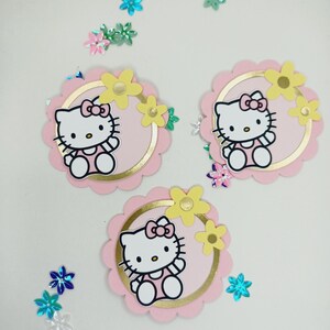 Kawaii Characters Cupcake Toppers | Kawaii Cinna Bunny Toppers ...