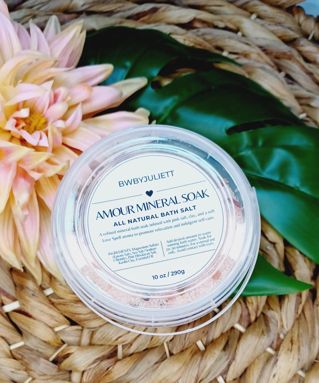 All-natural Bath Salt | Handcrafted Mineral Soak | Relaxation & Self ...