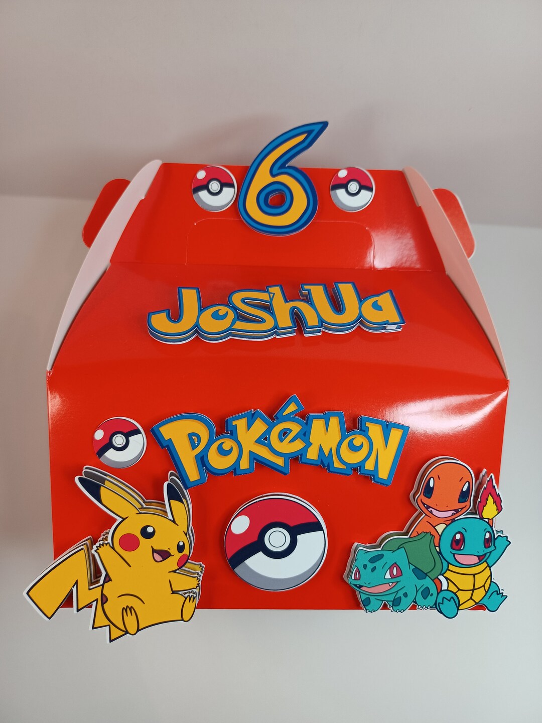 Pokémon Pikachu Party Favors Pikachu Custom Candy Box Pikachu-themed ...