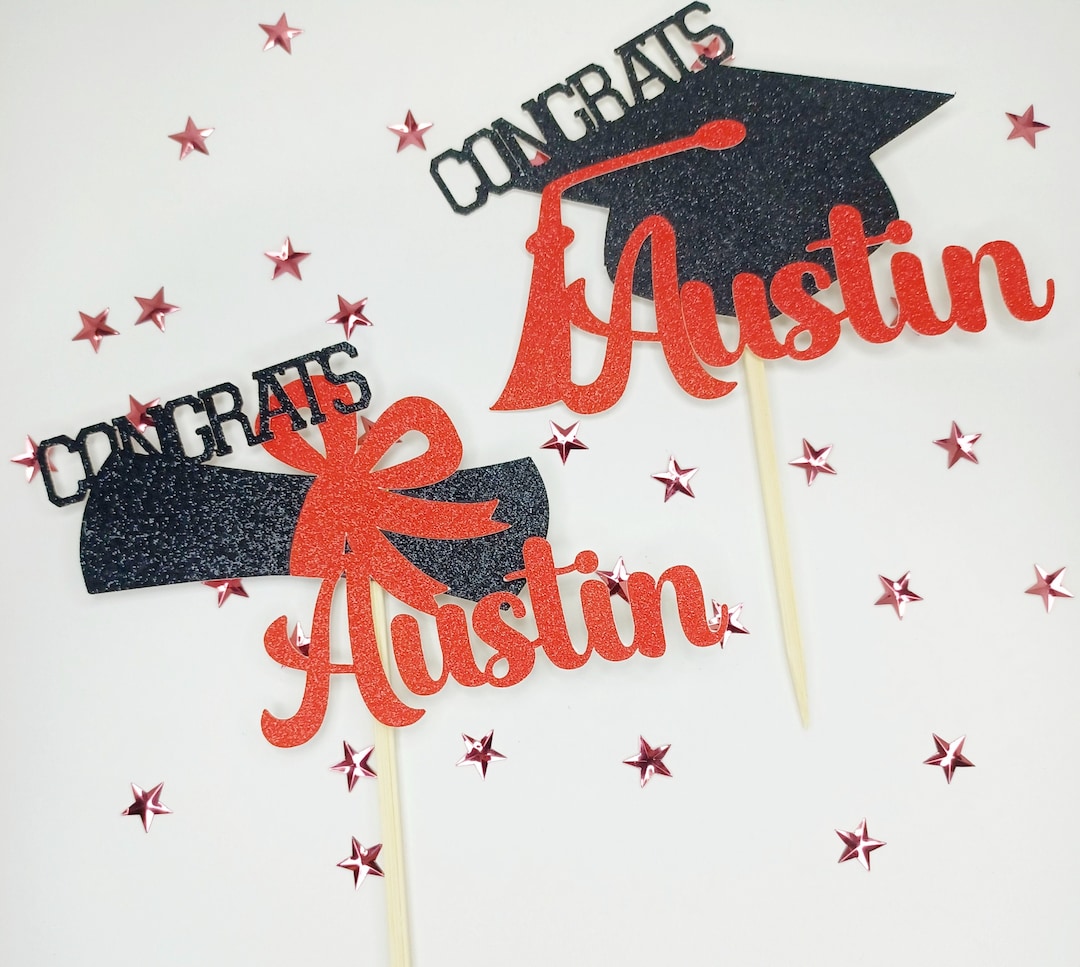 Personalized Graduation Topper | Custom Graduation Topper | Grad ...