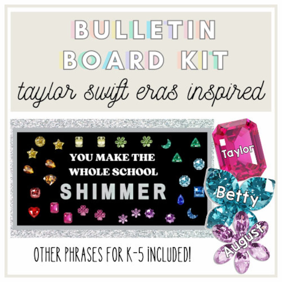 Bejeweled Taylor Swift Bulletin Board - Etsy