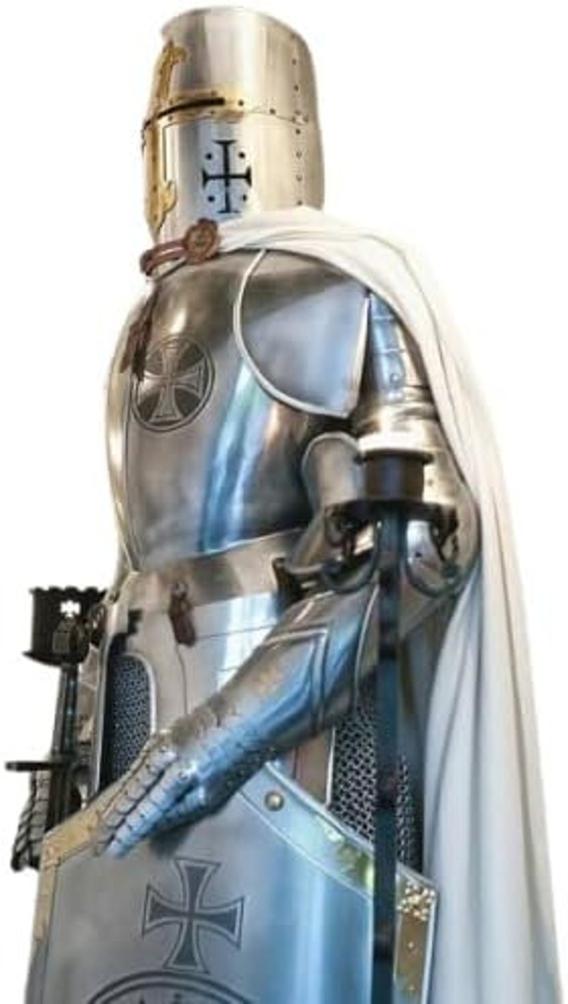 Medieval Armour Suit Full Crusader Body Combat Medieval Armour - Etsy