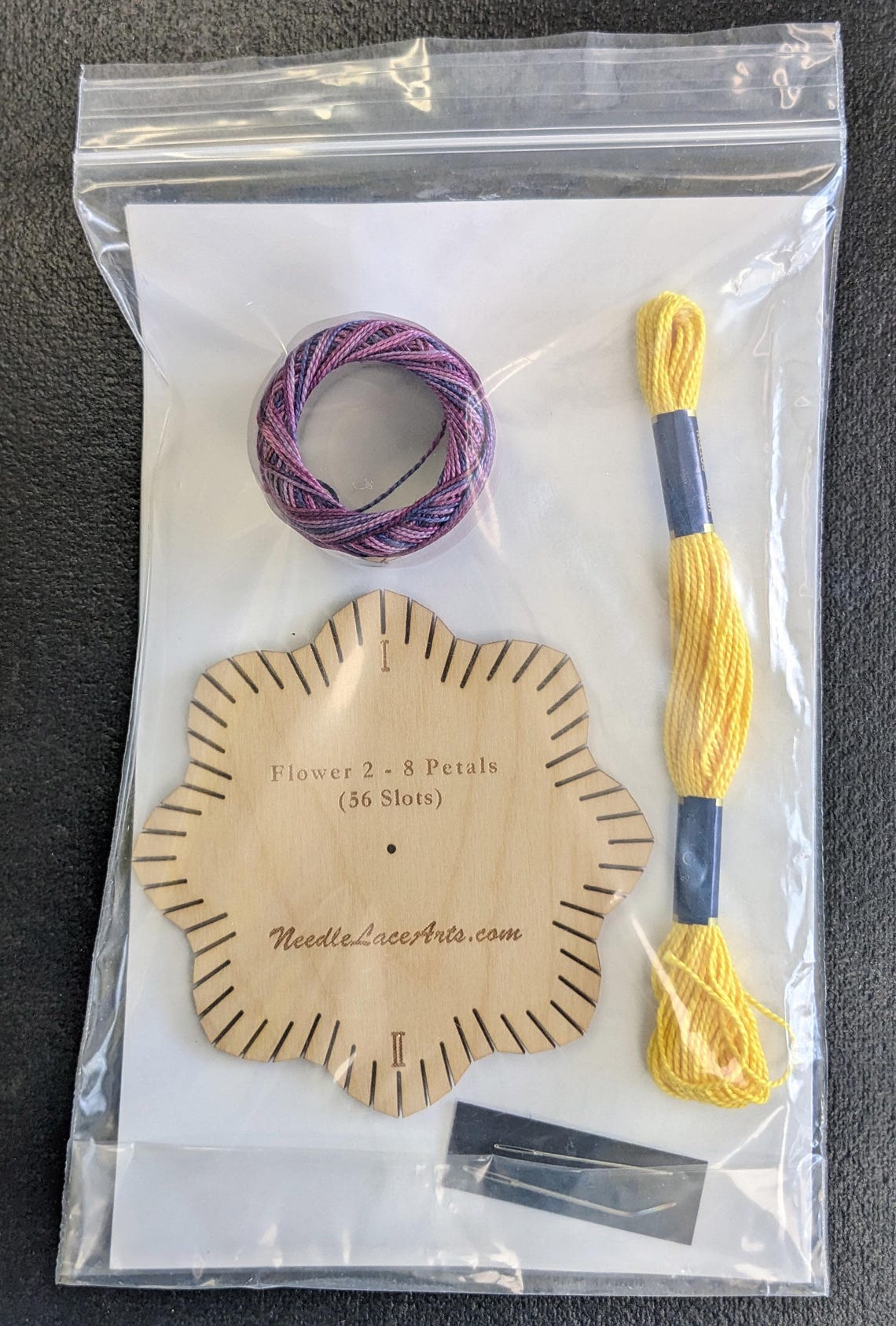 Flower #2 Teneriffe Lace Needlework Complete Kit Tenerife Sol Lace - Etsy