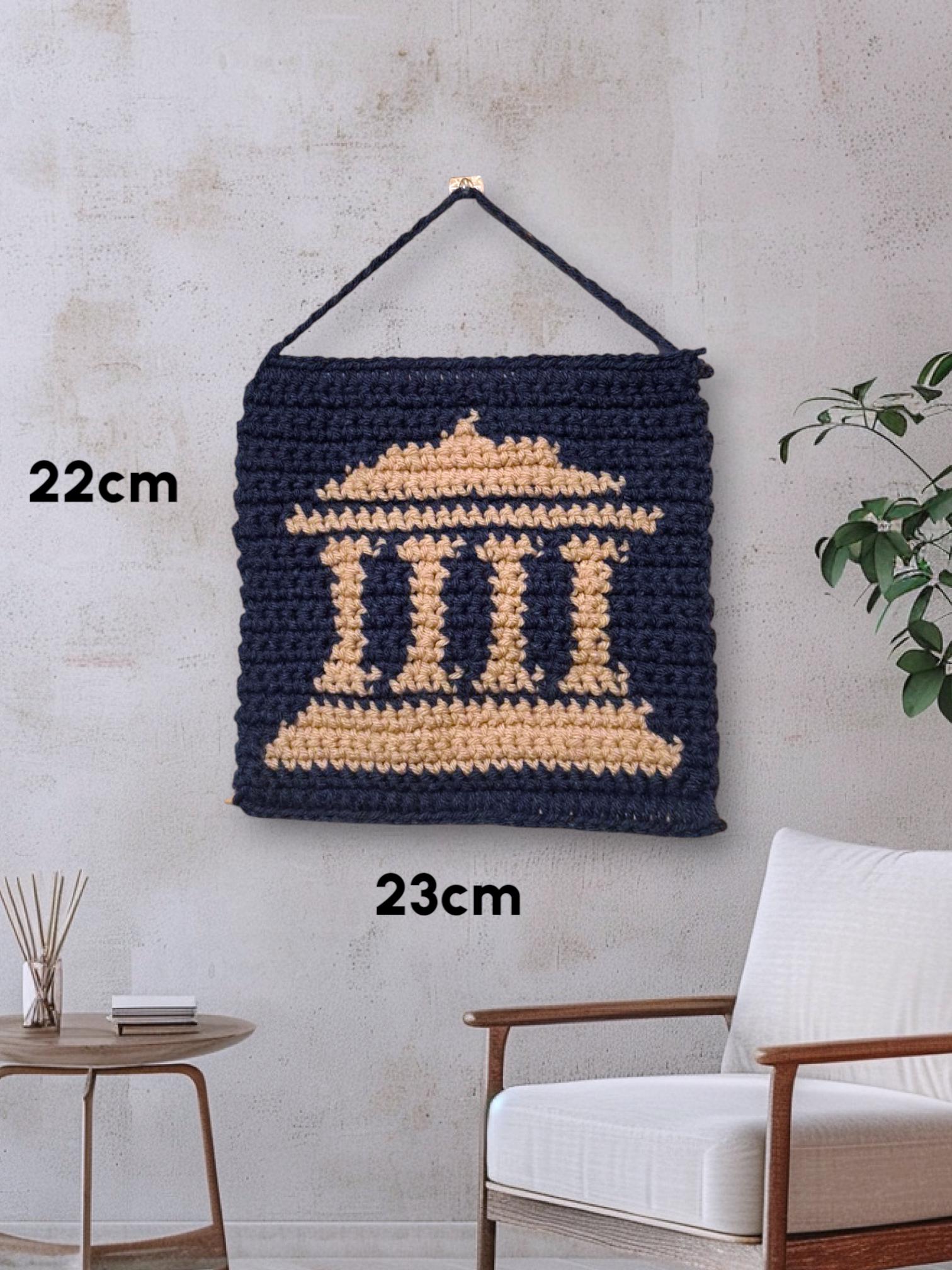 Greek Temple Tapestry Crochet Pattern - Etsy