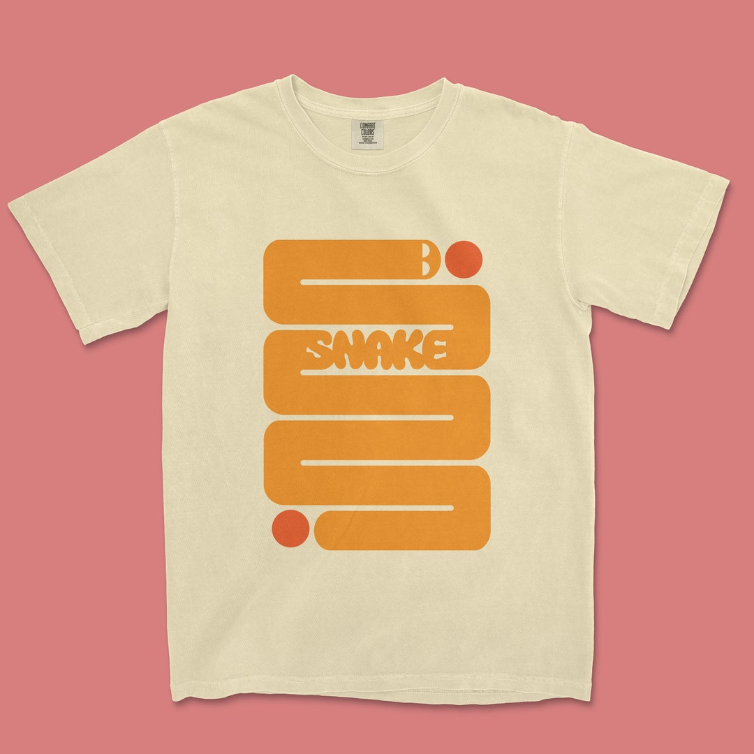 Snake Tshirt, Slithering Snake, Continuous Line Art, Minimalistic ...