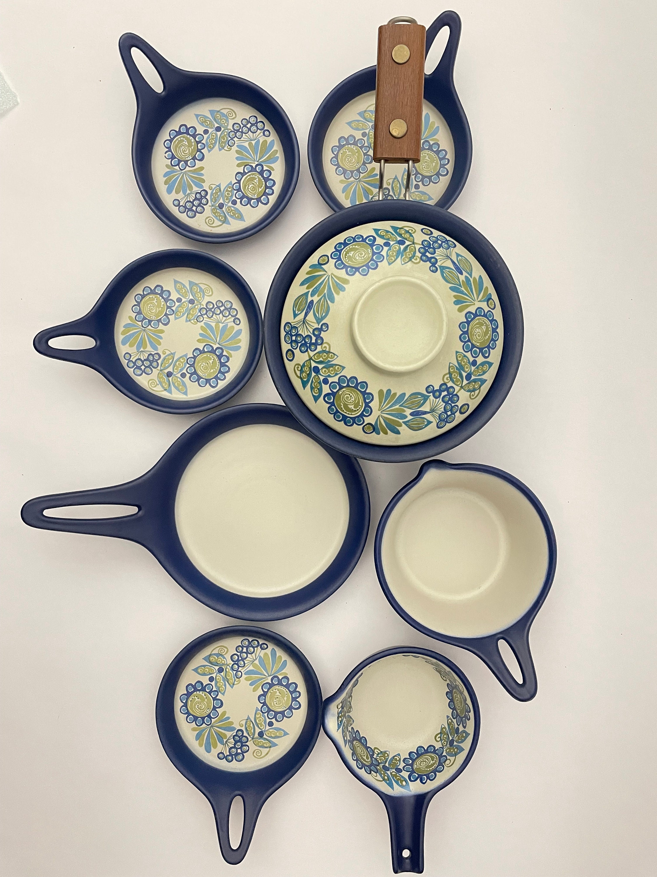 Set of 4 FIGGIO “tor Viking” VULCANWARE Individual Gratin Dishes. - Etsy