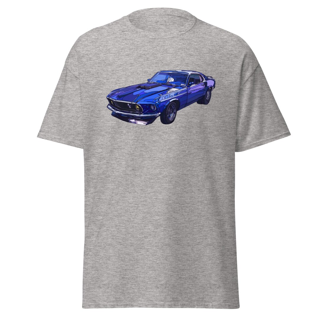 69 Mach-won- the Greatest Muscle Car Design of All Time- T Shirt - Etsy