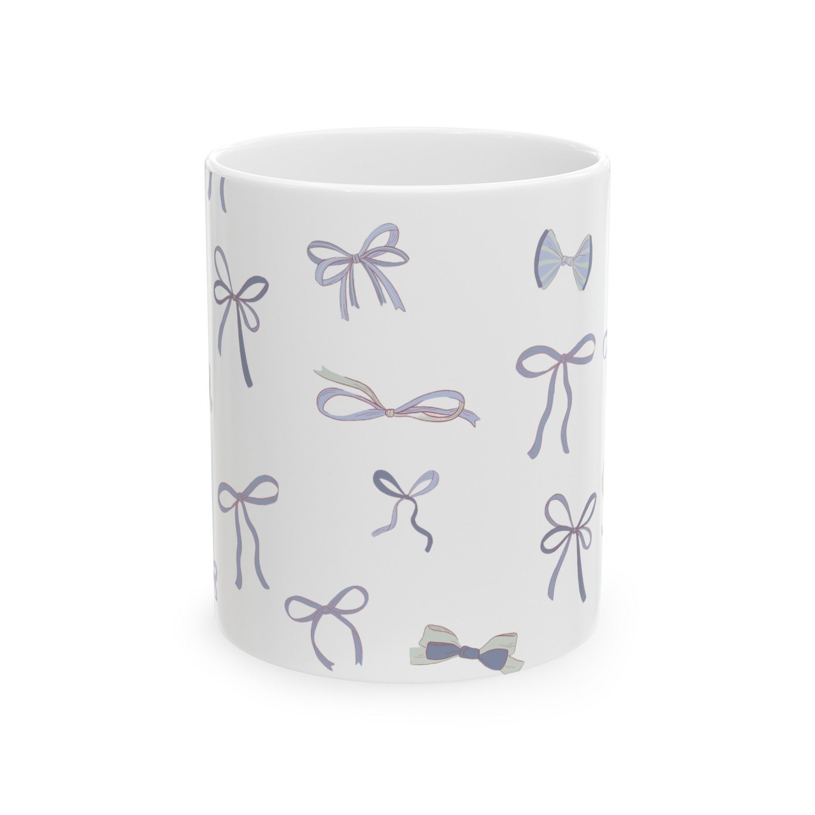 Coquette Bow Ceramic Mug 11oz Teen Girls Women Gift Birthday Preppy ...