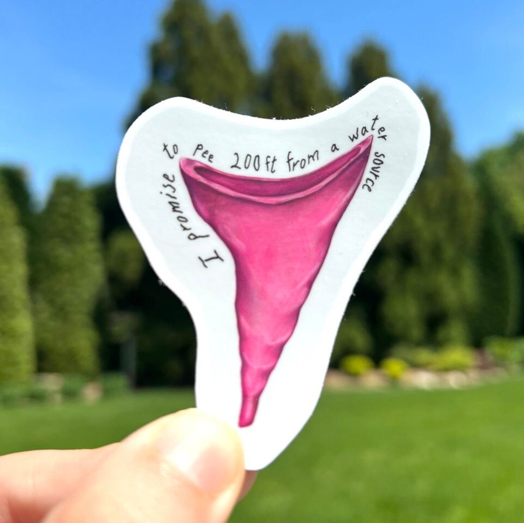I Promise to Pee Sticker|hiking Sticker|funny Sticker|sticker for ...