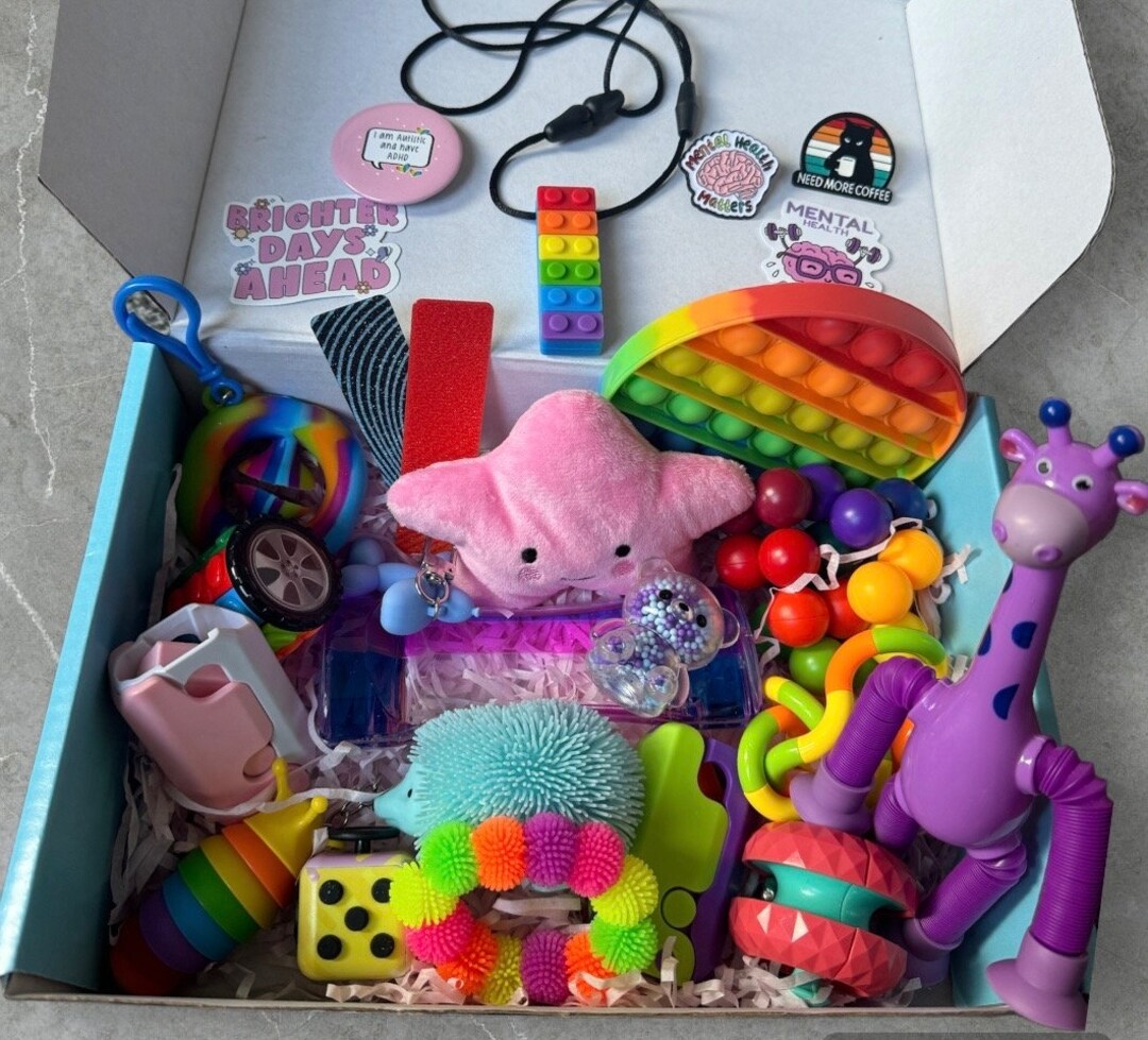 Large Fidget Support Box for Kids and Adults - Etsy