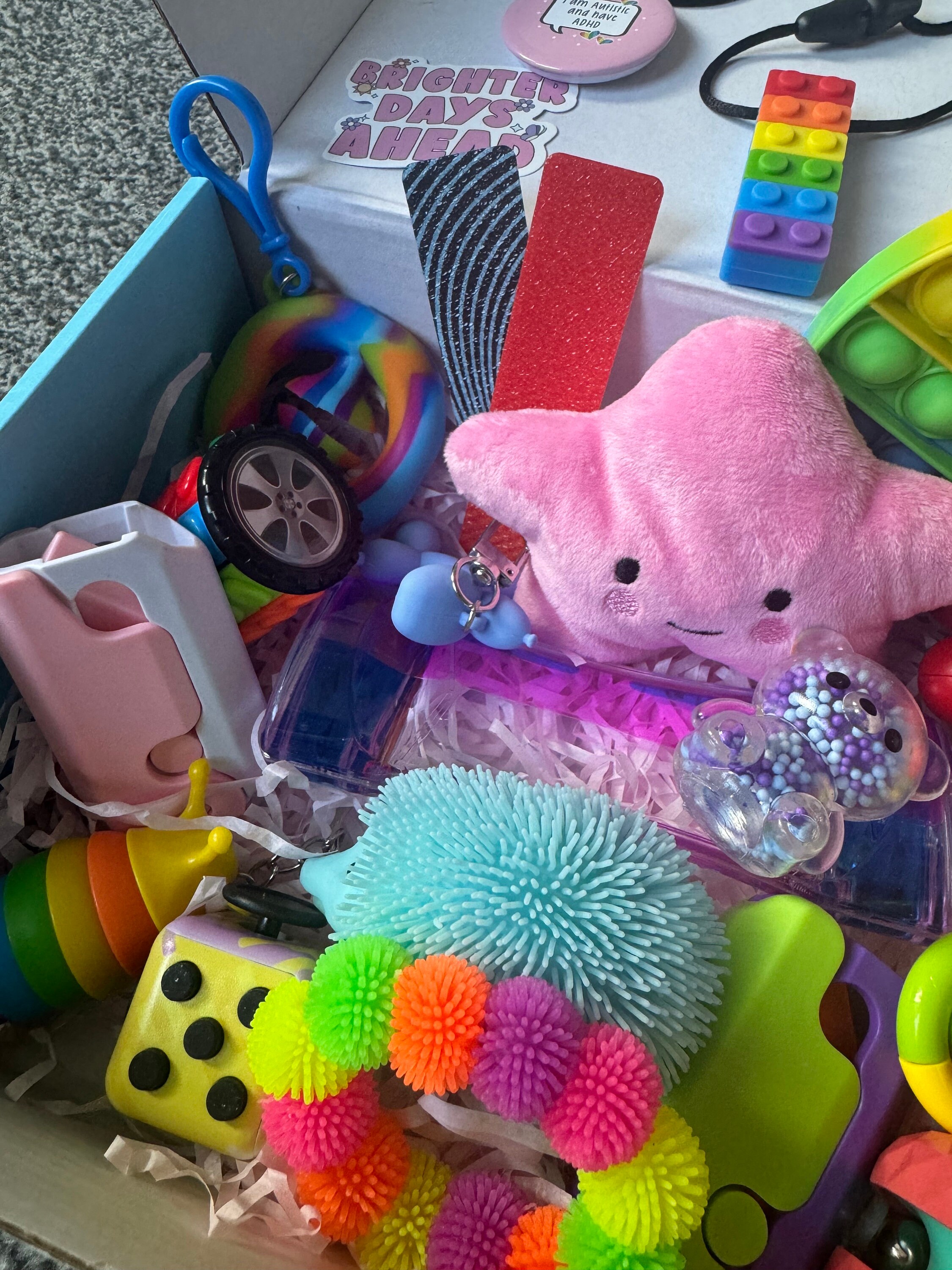 Large Fidget Support Box for Kids and Adults - Etsy