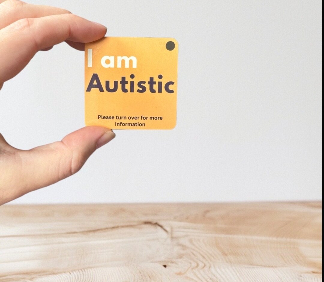 Disability Clip on Tag With Emergency Details on the Back. - Etsy