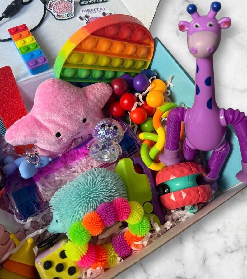 Large Fidget Support Box for Kids and Adults - Etsy