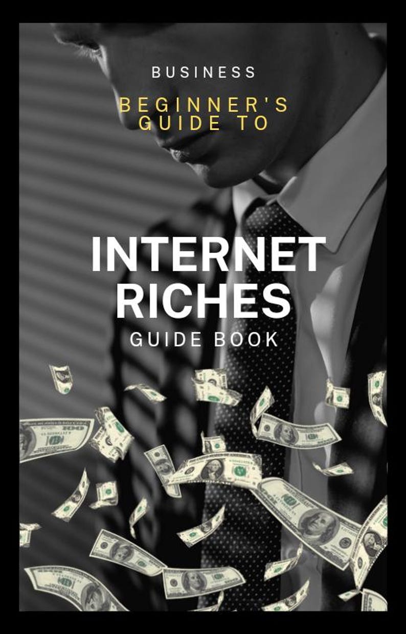Beginner's Guide to Internet Riches - Etsy