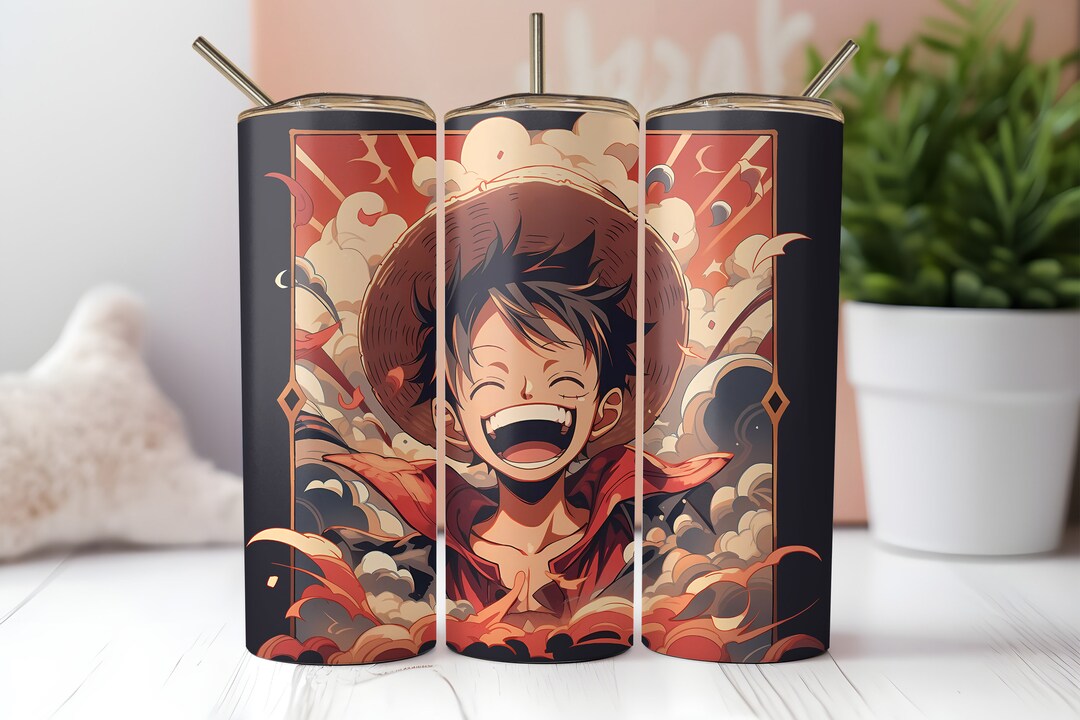 One Piece Tumbler Wrap Luffy Tumbler Wrap One Piece - Etsy