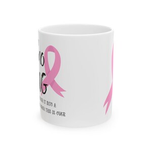 Breast Cancer Chemo Smash Mug - Cancer Warrior Gift Chemo Ceramic Mug ...