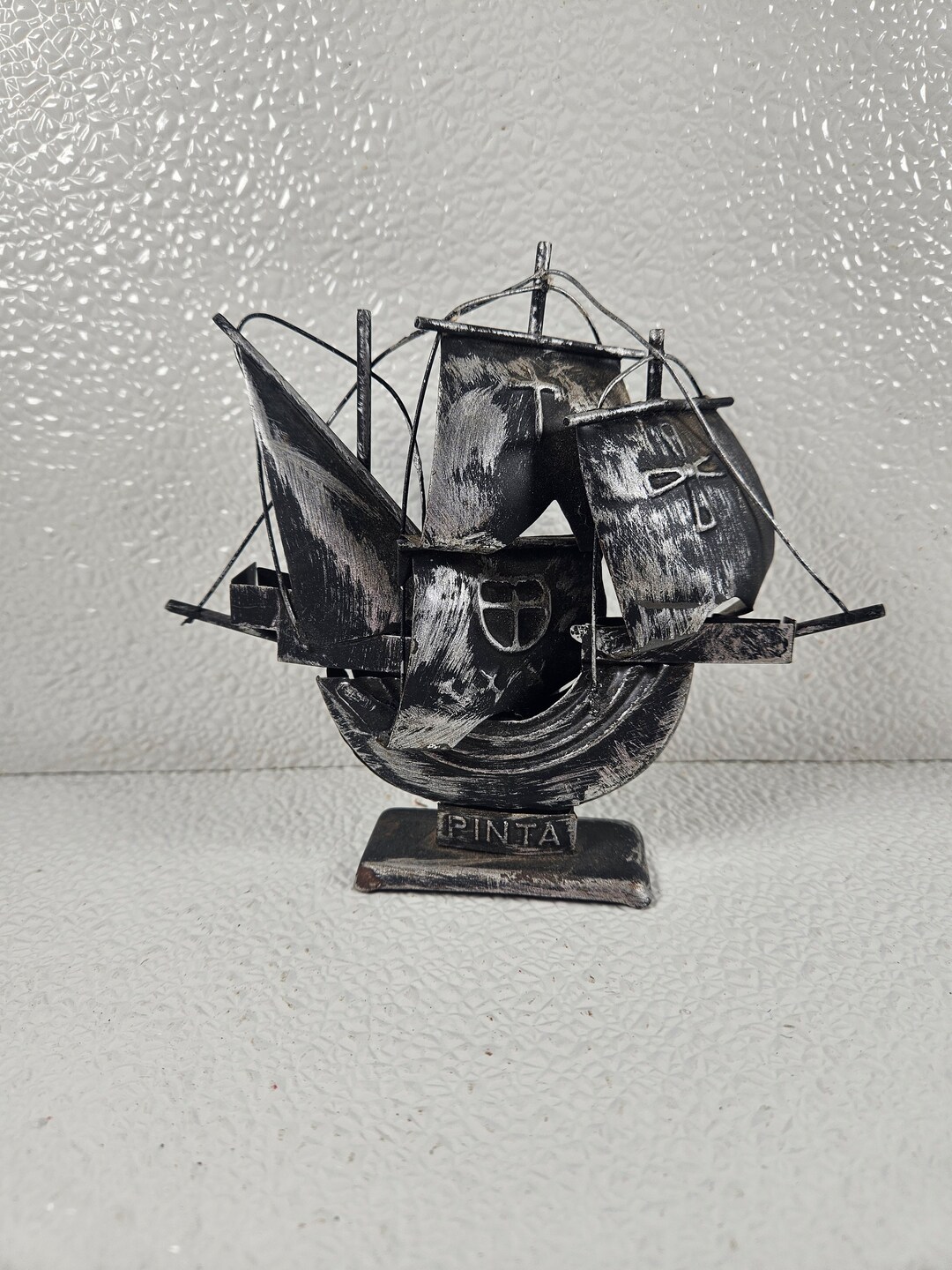 Pinta Metal Ship Model. - Etsy