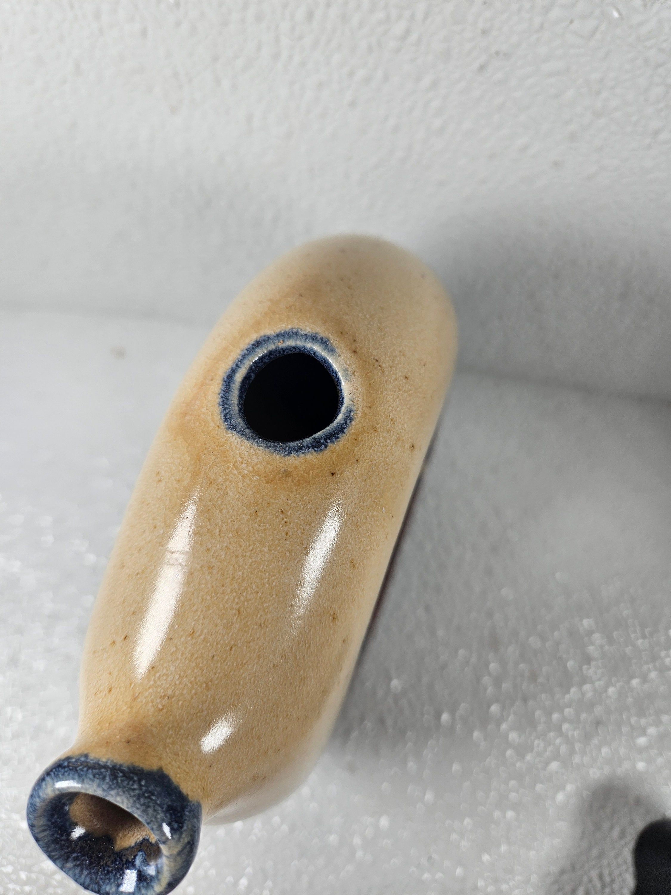 Vintage Doughnut Shaped Ceramic Jar - Etsy