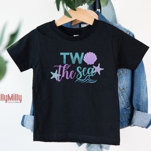 Two the Sea Birthday Party, Ocean Mermaid Shirt, Mermaid Birthday ...