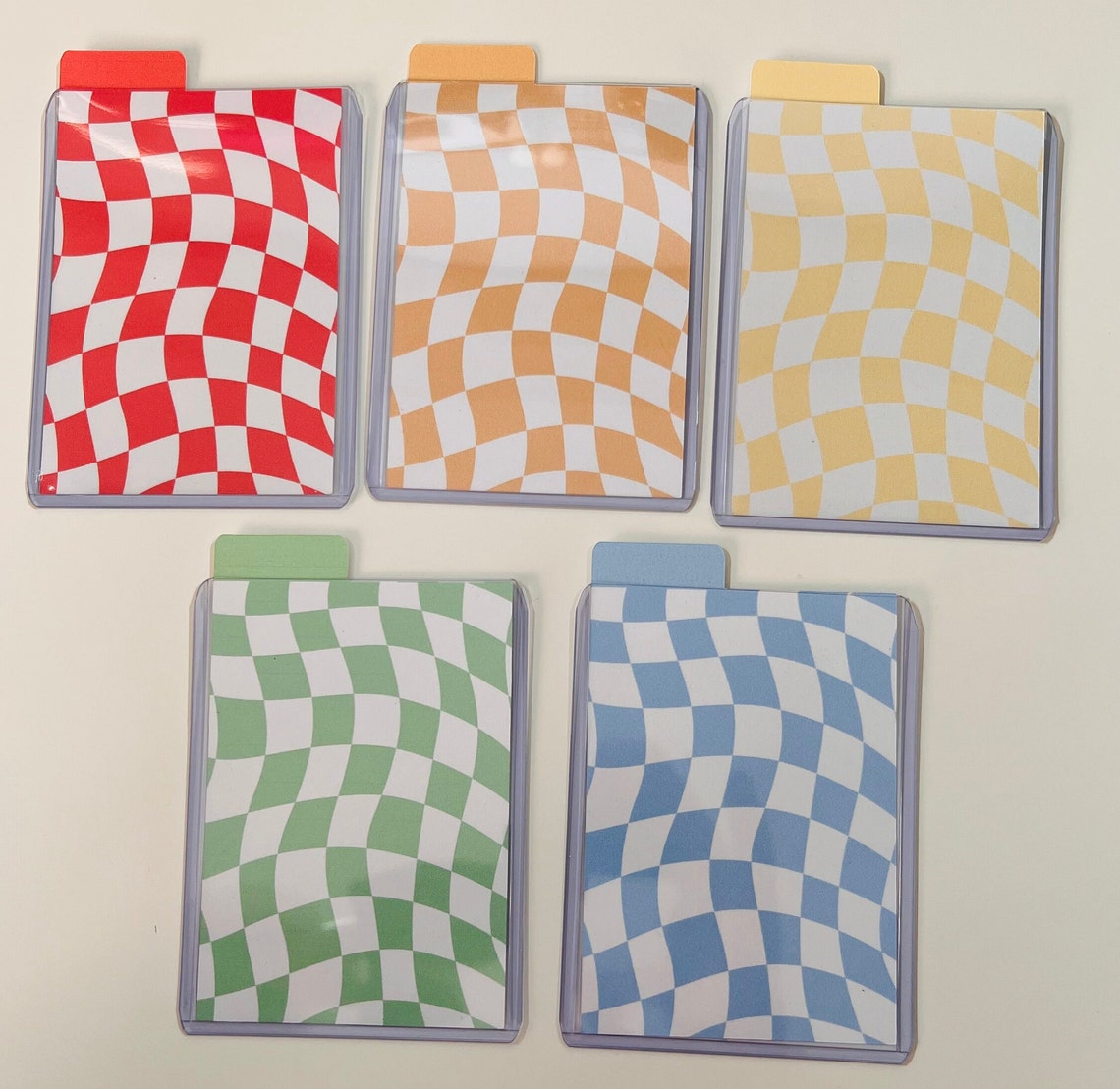 Wavy Checkered Toploader Fillers - Etsy