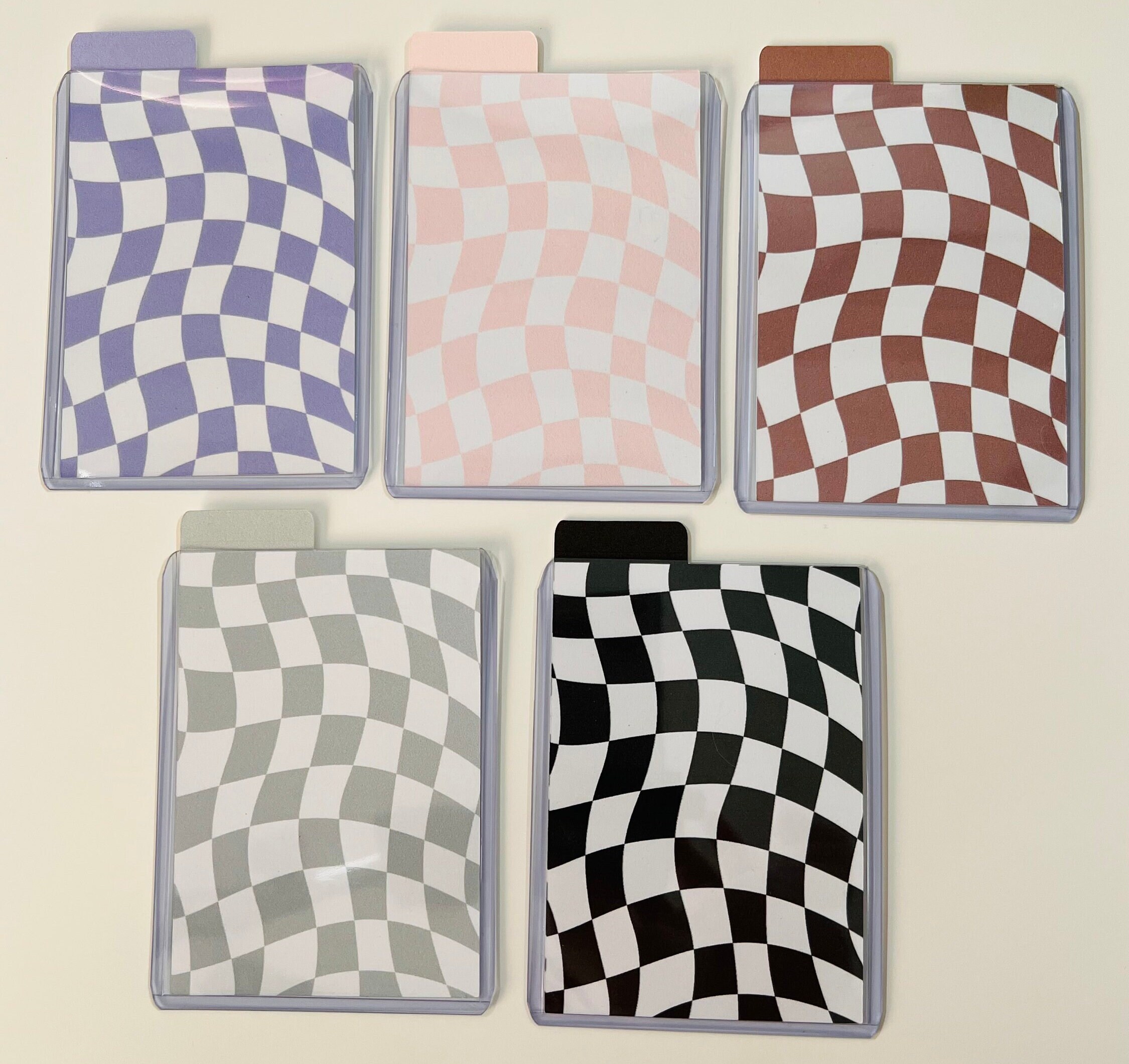 Wavy Checkered Toploader Fillers - Etsy