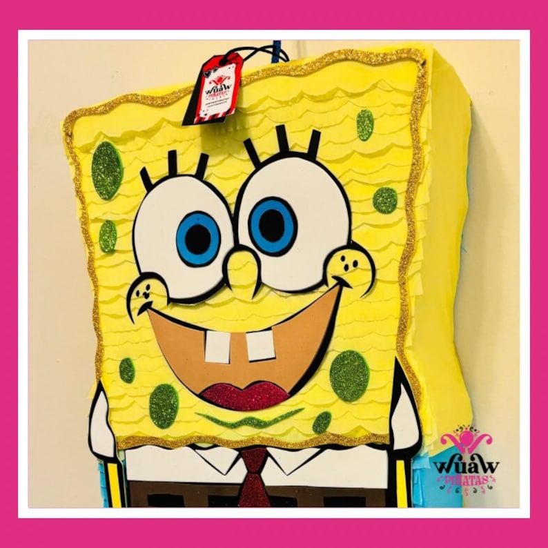 SPONGE BOB Pinata - Etsy