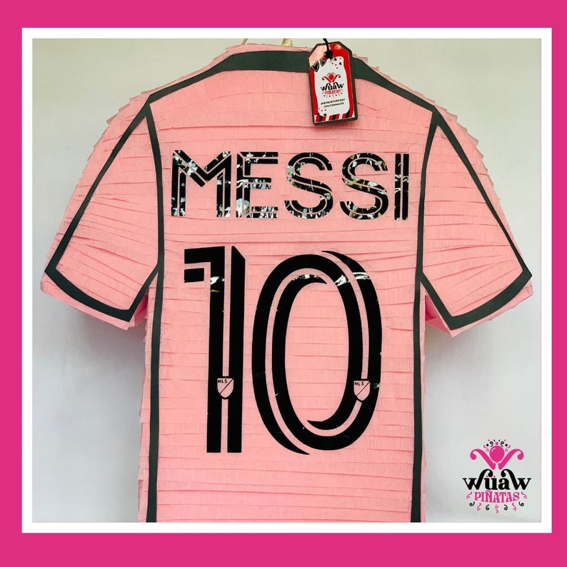 Pinata T-SHIRT Player LEONEL MESSI Miami - Etsy