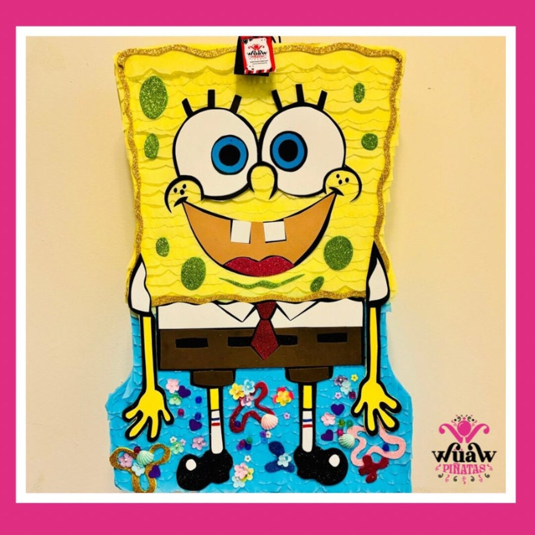 SPONGE BOB Pinata - Etsy