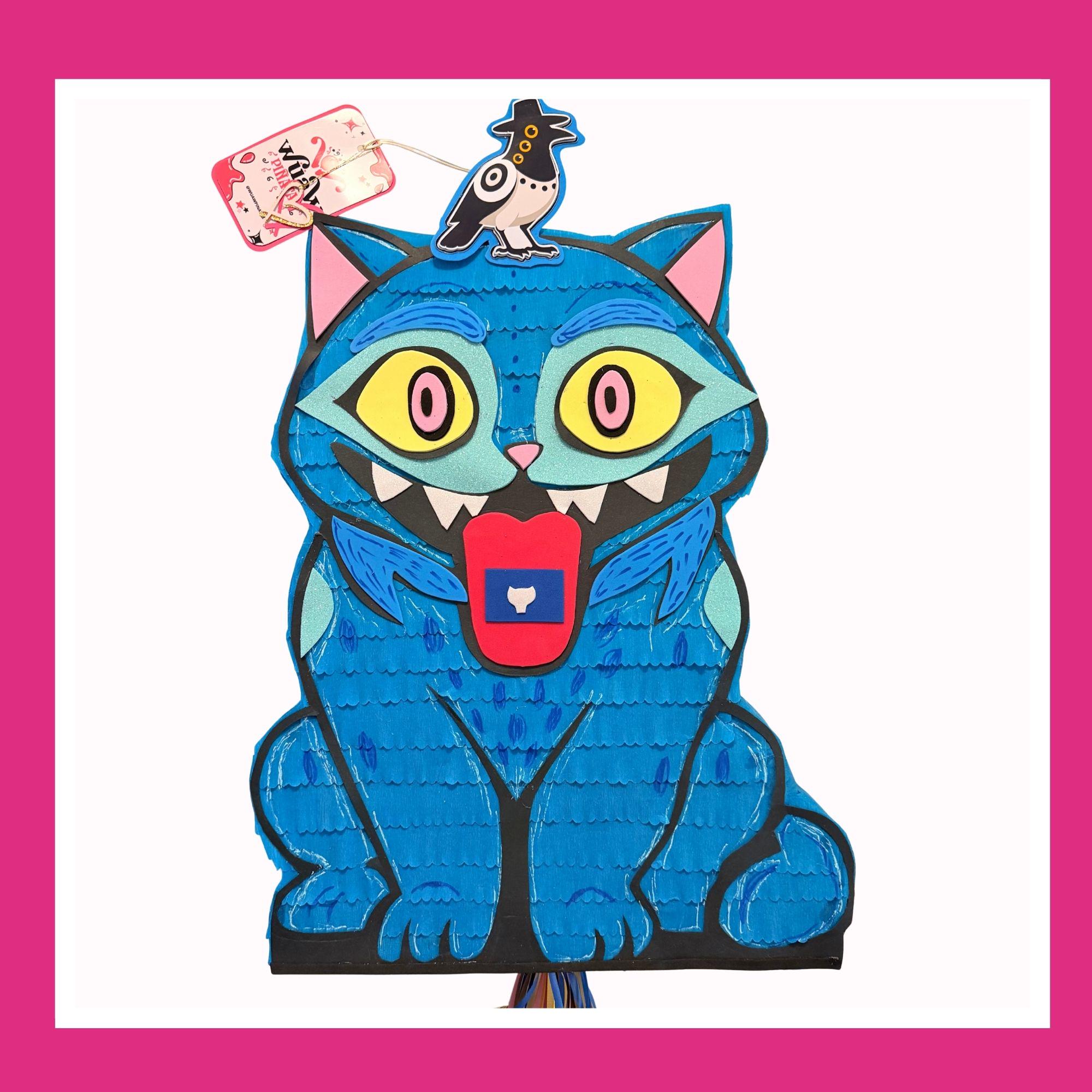 Piñata Derpy Tiger Huntrix - Funny Blue Piñata | Original Children's ...
