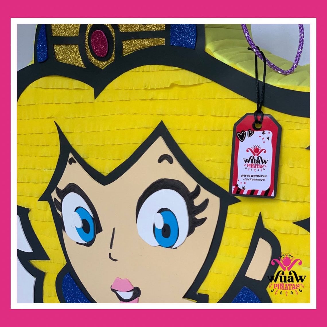 Mario Bross Princess Peach Piñata From Movie 60 Cms / 23.6 Inches - Etsy