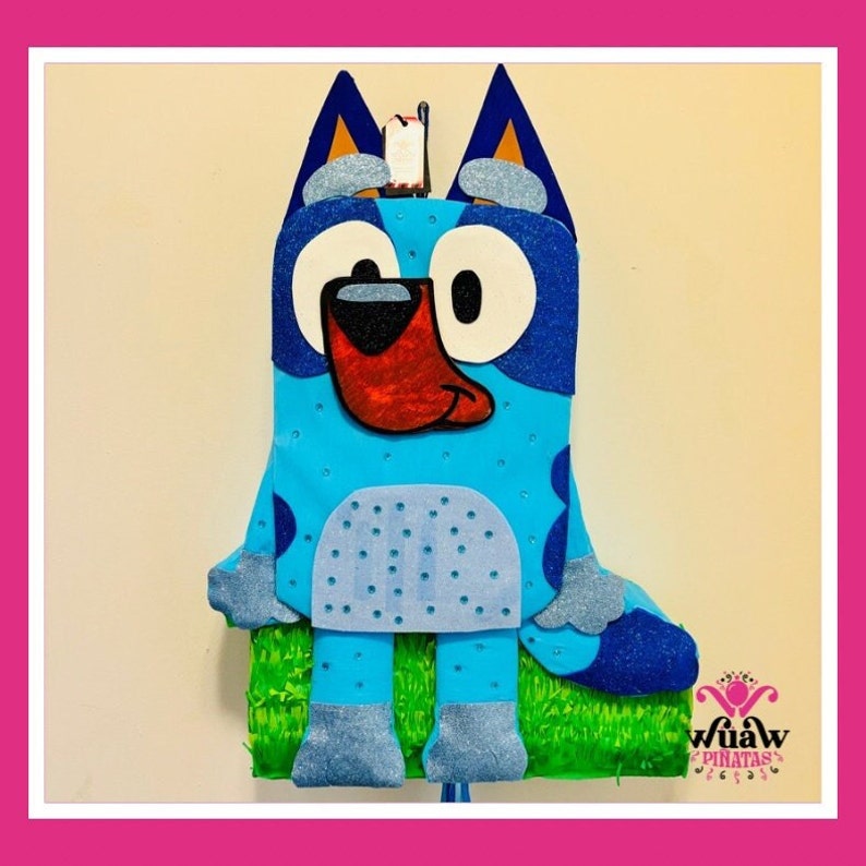 Handmade Personalized Bluey Pinata. - Etsy