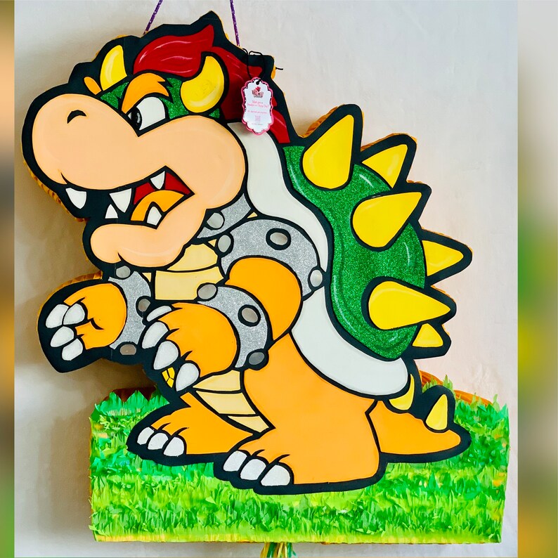 Bowser Mario Bros Pinata - Etsy