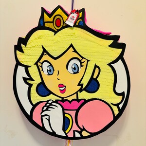 Mario Bross Princess Peach Piñata From Movie 60 Cms / 23.6 Inches - Etsy