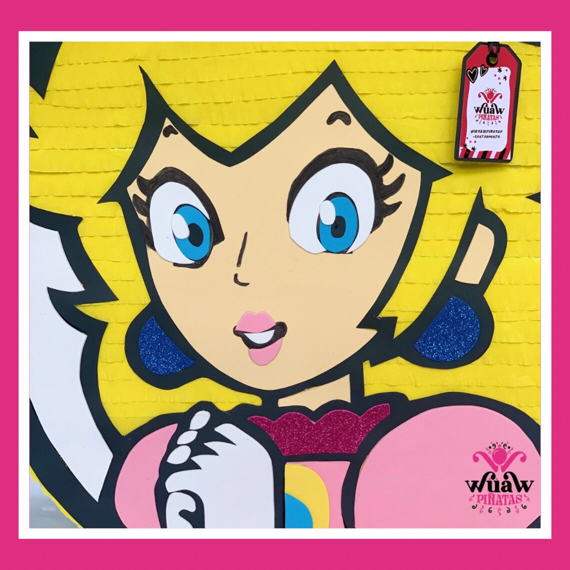 Mario Bross Princess Peach Piñata From Movie 60 Cms / 23.6 Inches - Etsy
