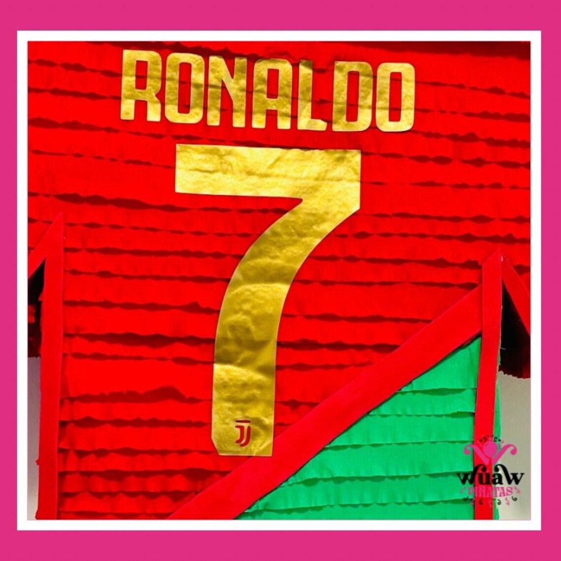 PINATA T-SHIRT Cristiano Ronaldo Player - Etsy