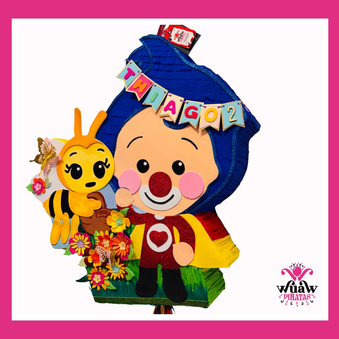 Piñata Plim Plim and the Bee Personalized - Children's Birthday ...