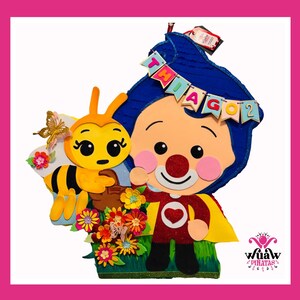 Piñata Plim Plim and the Bee Personalized - Children's Birthday ...