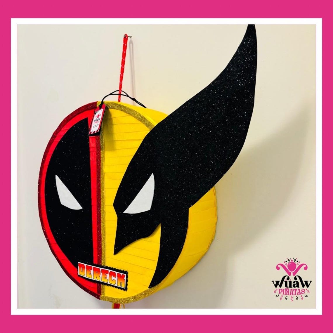 Piñata the Deadpool X Wolverine - Etsy