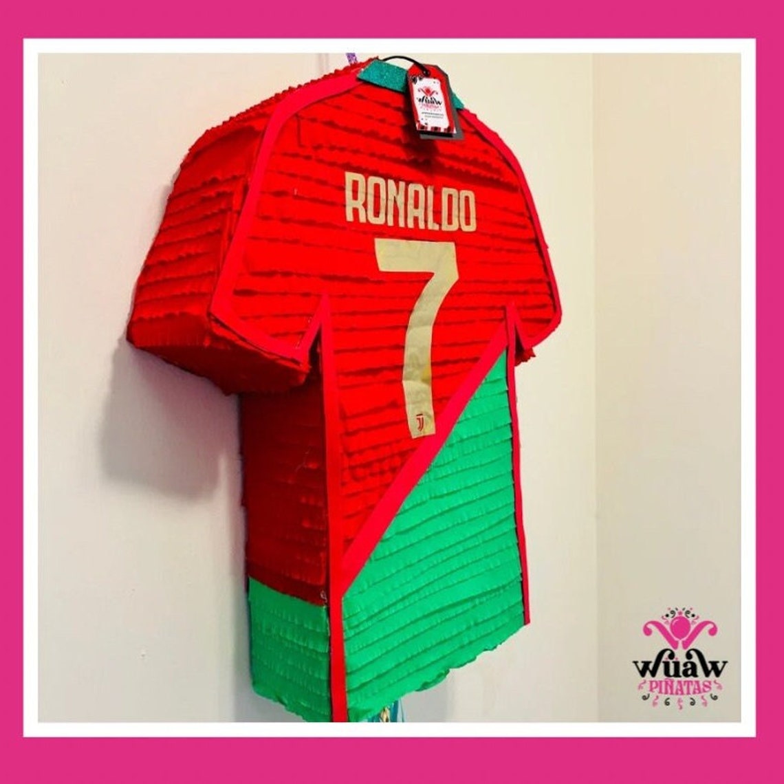 PINATA T-SHIRT Cristiano Ronaldo Player - Etsy