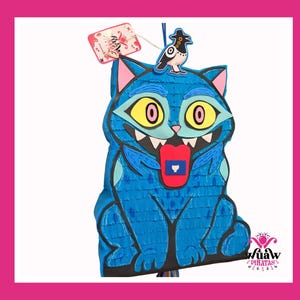 Piñata Derpy Tiger Huntrix - Funny Blue Piñata | Original Children's ...