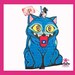 Piñata Derpy Tiger Huntrix - Funny Blue Piñata | Original Children's ...