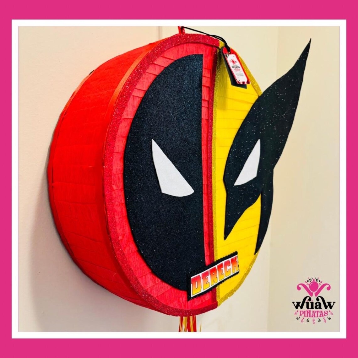 Piñata the Deadpool X Wolverine - Etsy
